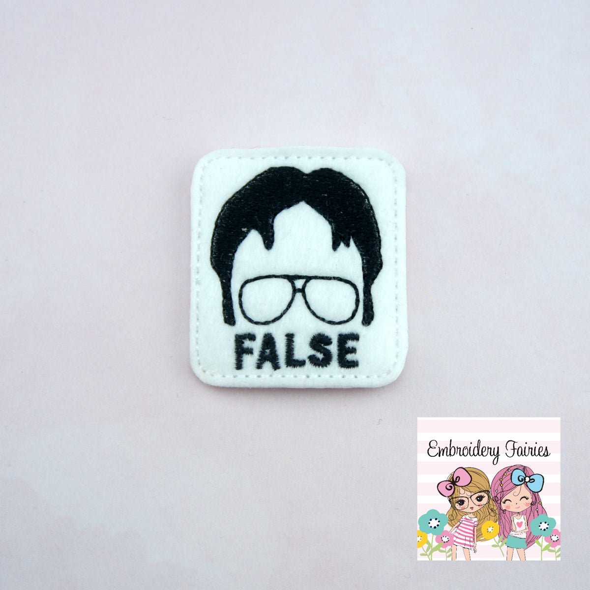 Office False Feltie Design – Embroidery Fairies