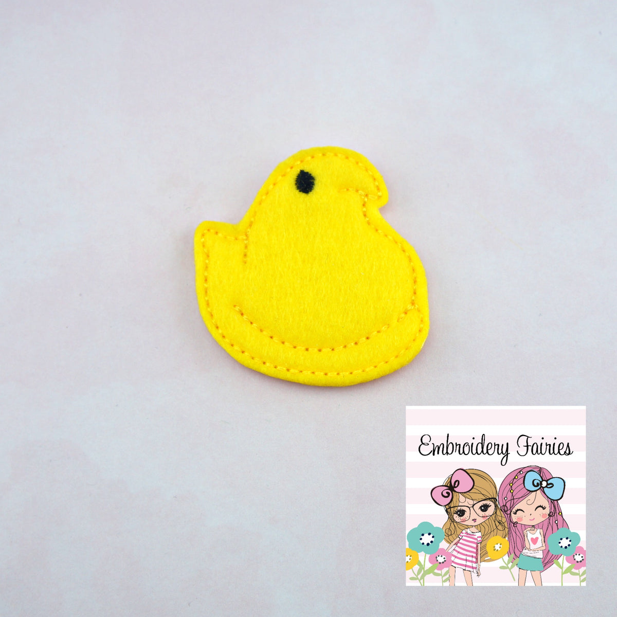 Peeps Chick Feltie Design – Embroidery Fairies