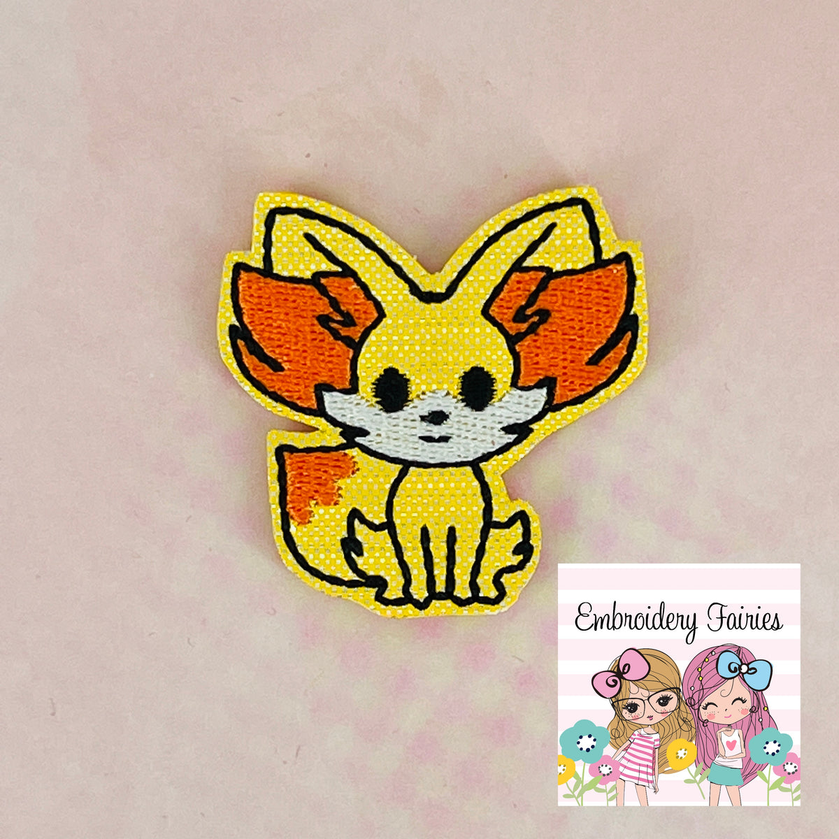 Fennekin Feltie Design – Embroidery Fairies