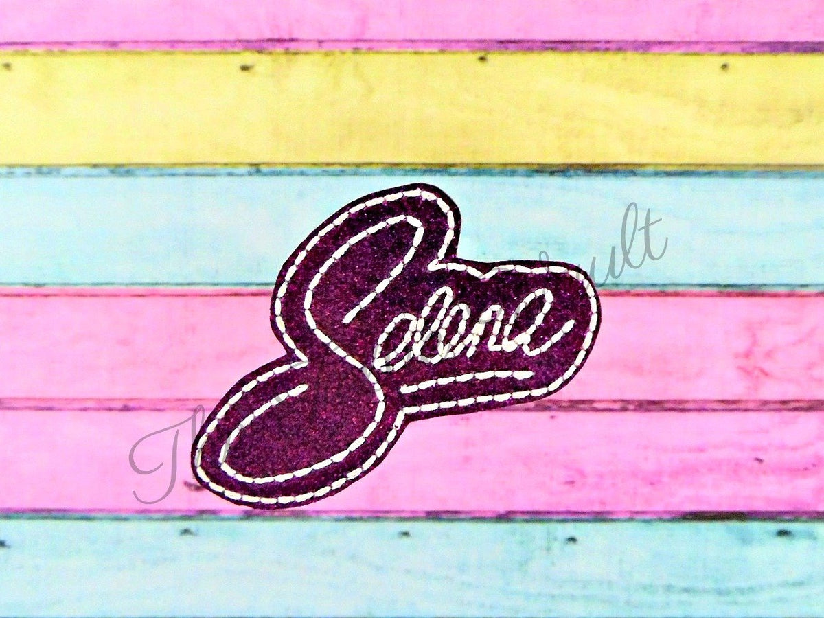 Selena Signature Feltie – Embroidery Fairies
